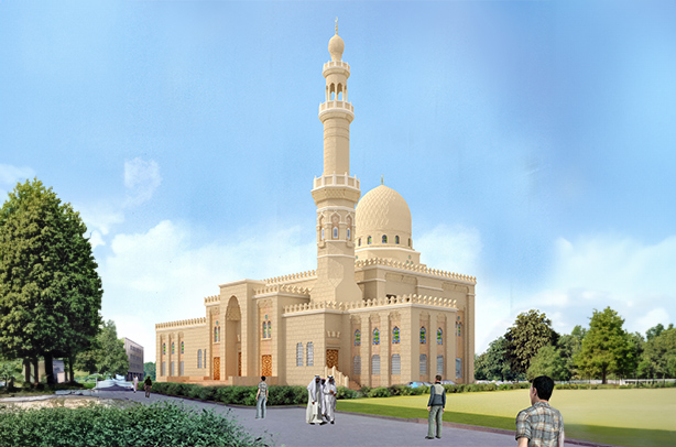 350 Prayers Mosque - Alburj